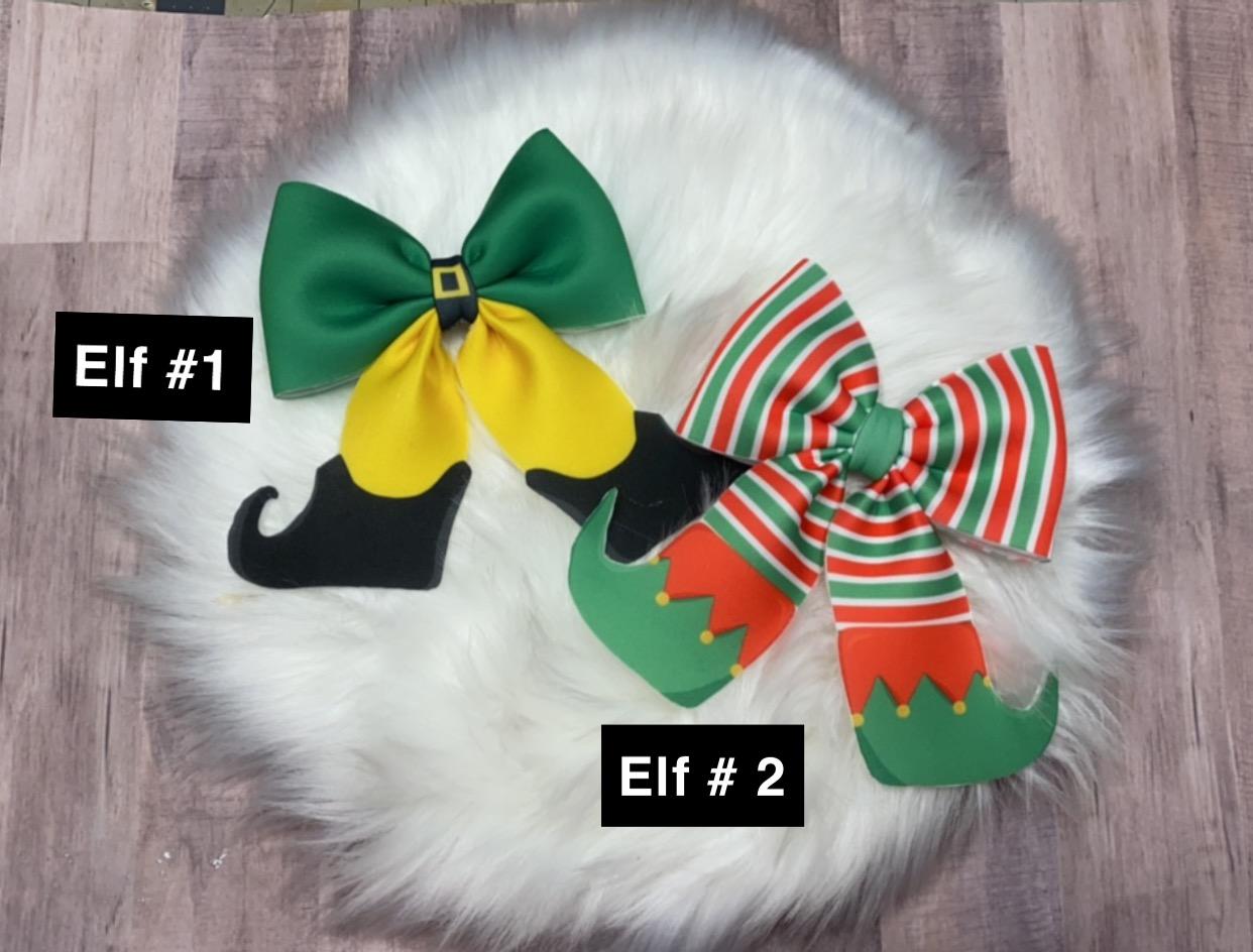 Elf Bows | Glitter and Glam Bows